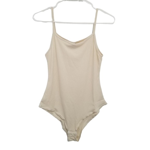 SHEIN | Tops | New Shein Bae Ribbed Knit Super Crop Top Cami Bodysuit ...